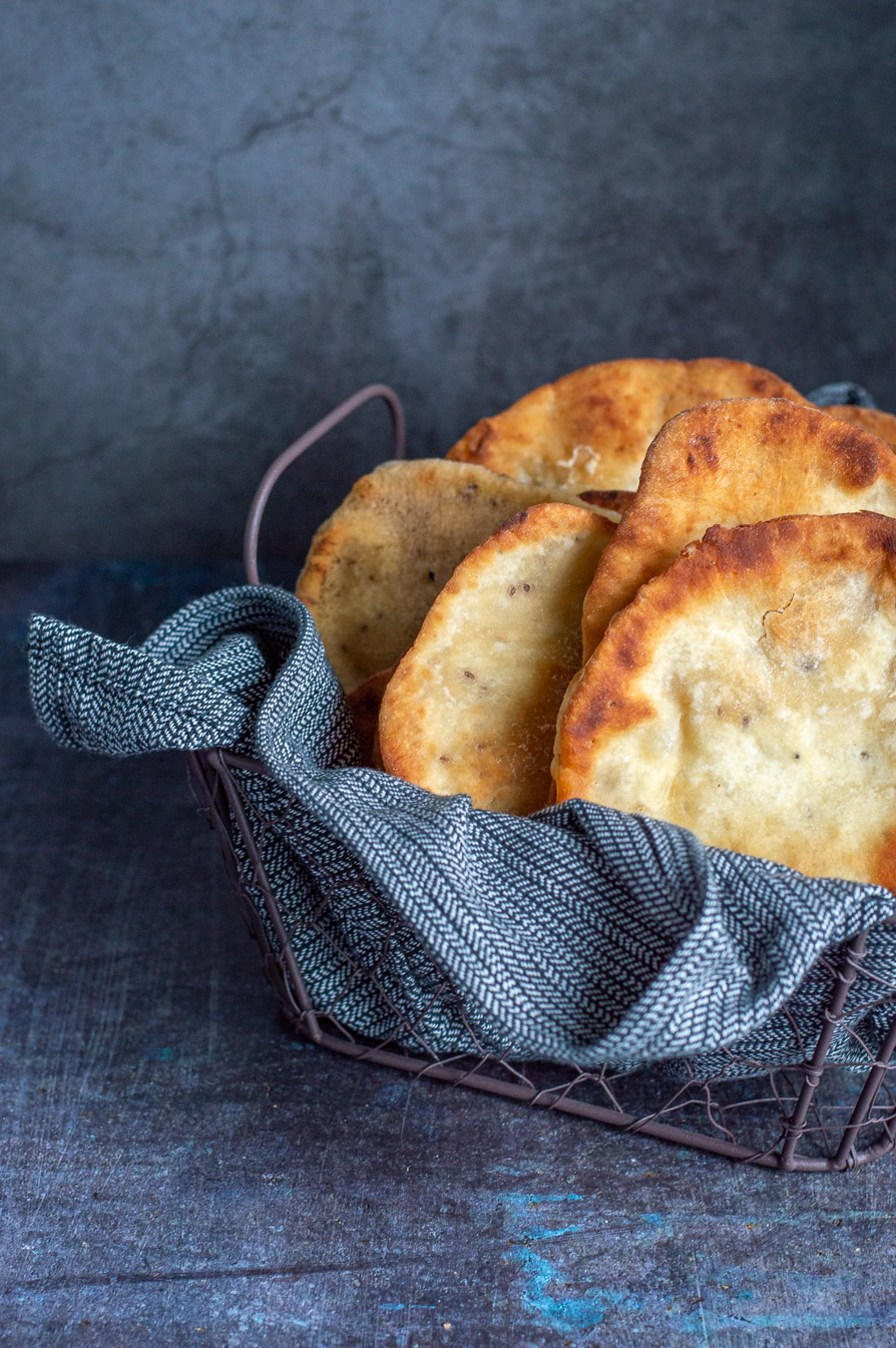 Peruvian cachangas – fried flat bread