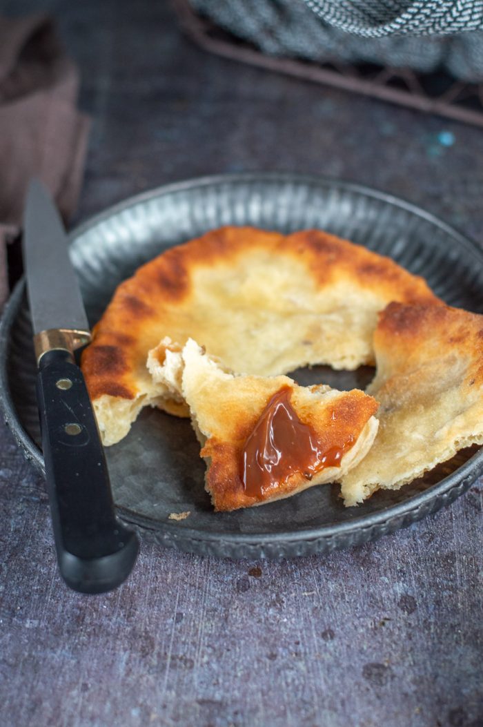 Peruvian cachangas – fried flat bread