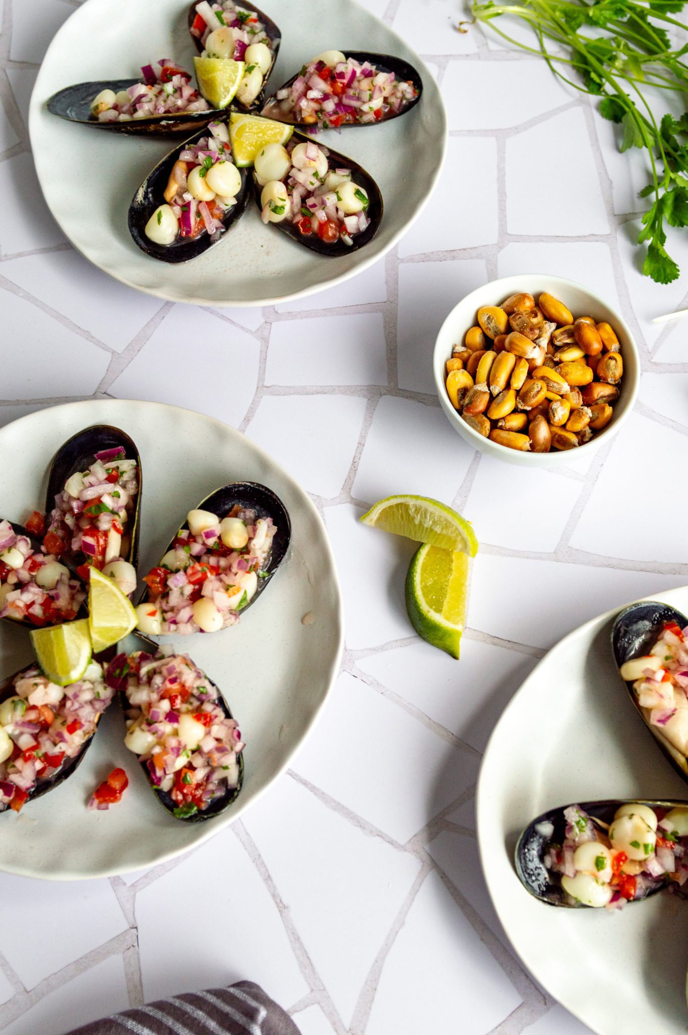 Canguro Criollo | Choritos a la chalaca – Peruvian-style mussels recipe